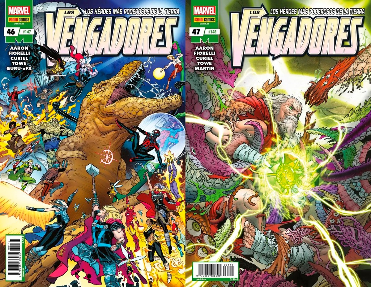 Crítica de Los Vengadores 45-47 de Jason Aaron, Mark Russell, Ivan ...